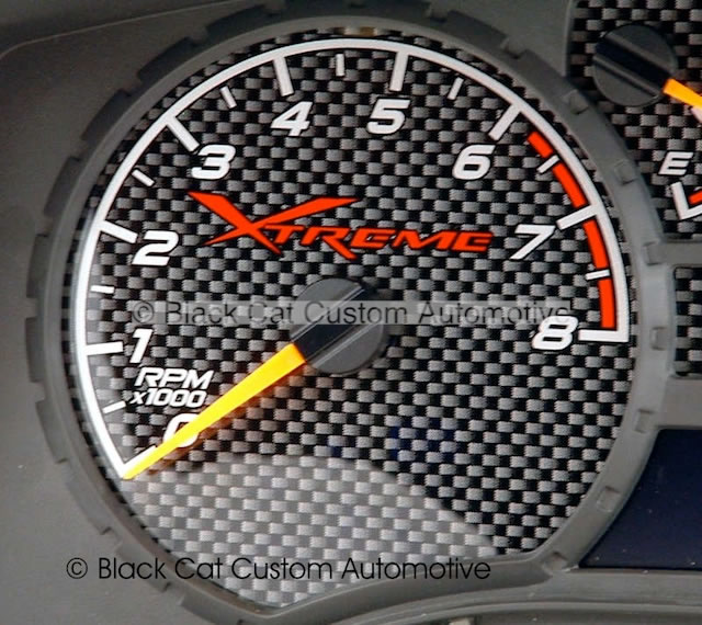 Black Cat Custom Automotive - Custom Design Gauge Faces