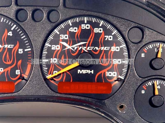 Black Cat Custom Automotive - Custom Design Gauge Faces