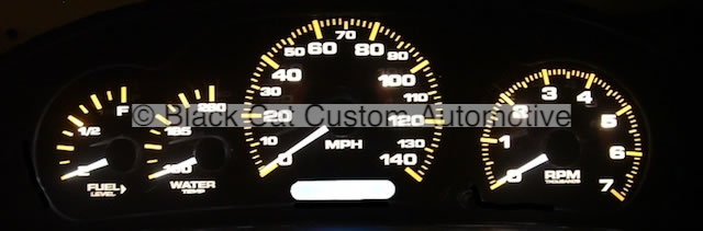 Black Cat Custom Automotive - Gauge Faces for all makes and models of ...